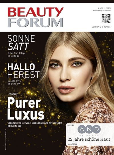 BEAUTY FORUM 10/2016 | BEAUTY FORUM Deutschland